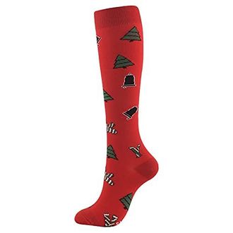 Generic Cocila Chaussettes Chaudes Femme Homme De No&euml;l Pour Femmes Performance D&eacute;contract&eacute;e Coton Sports Loisirs D&eacute;contract&eacute;es Hautes Et G One Size Noir Tites