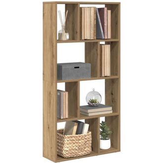 vidaXL Biblioth&egrave;que ch&ecirc;ne artisanal 60x20x120 cm bois ding&eacute;nierie Vidaxl