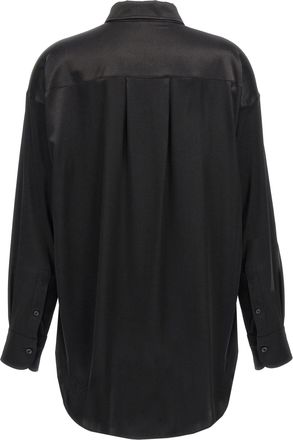 Tom Ford Silk Satin Blouse - Black