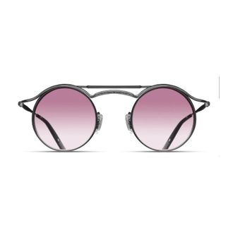 Matsuda Lunettes de soleil rondes 2903H - unisex - Accessoires - Gris - Taille: 43 MM