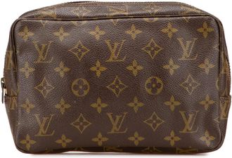 Louis Vuitton Clutches - Monogram Trousse Toilette 23 - Gr. unisize - in Braun - für Damen