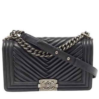 Chanel Pre-owned Vintage Schultertasche - - Pre-owned - Damen - Schwarzk - ONE SIZE