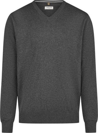 Redmond V-Ausschnitt-Pullover Basic (1-tlg) Pullover - Baumwolle - Atmungsaktiv - Weicher Feinstrick