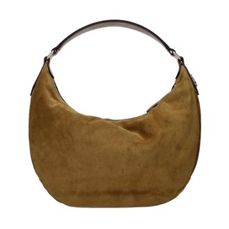 Jimmy Choo London Sac bandouli&egrave;re Hobo en daim - Femme - Sacs - Brun - Taille: ONE Size