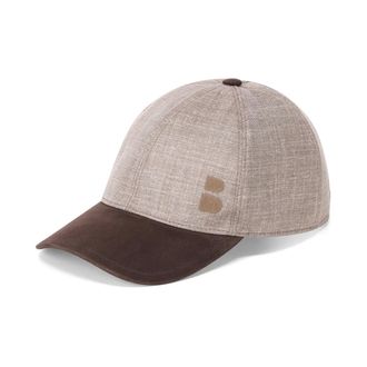 Brett Johnson unisex, Accessoires, Brun, Taille: M Casquette