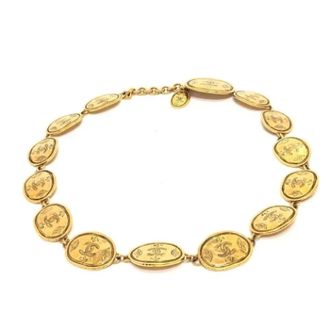 Chanel Pre-owned Metal ceintures - Femme - Pre-owned - Jaune - Taille: ONE Size