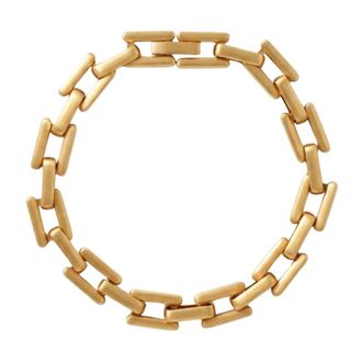 Dansk Copenhagen Bracelet Carr&eacute; Passion - Femme - Accessoires - Jaune - Taille: ONE Size
