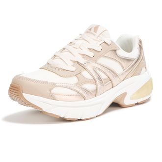 Skechers Womens Shadow-Stellar 90 Sneaker, Ros&eacute;gold, 38 EU