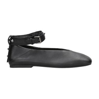 Ash Schwarze Lederschuhe mit Nieten - - Shoes - Damen - Schwarzk - 41 EU