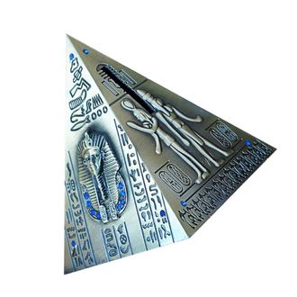 Valiclud Pyramiden-spardose Aus Legierung Spartopf Für Münzeinwurf Kreative Münzaufbewahrungsdose Spardose Für Junge Mädchen Und Kleingeld