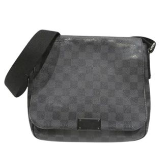 Louis Vuitton Pre-owned Sac bandouli&egrave;re District PM Damier Graphite - Homme - Pre-owned - Gris - Taille: ONE Size