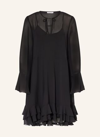 Mrs & Hugs Mrs & Hugs Kleid Mit Volants schwarz