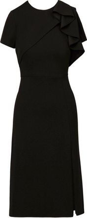 Adrianna Papell Midikleid Ruffle Bodice Midi Dress Klassisches, edles, l&auml;ssiges Etuikleid