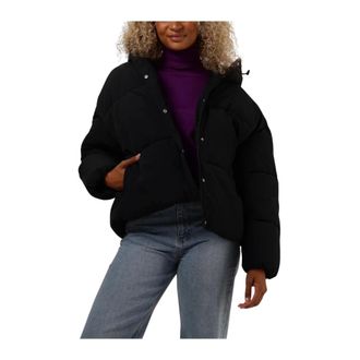 Notre-V Gef&uuml;tterte Jacke - - Jackets - Damen - Schwarzk - XS