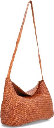 Dragon Diffusion Womens Bag Santa Marta Beige Calf Leather Shoulder