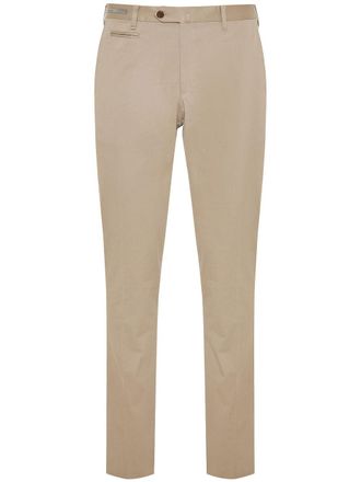 Corneliani Tapered-Hose mit B&uuml;gelfalten - Nude