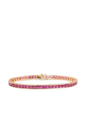 Izabel Display bracelet Square Tennis - Rose
