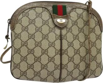 Gucci Pre-owned Cuir sacs-gucci - Femme - Pre-owned - Beige - Taille: ONE Size