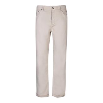 Brunello Cucinelli Homme, Jeans, Beige, Taille: XL Pantalon Beige Slim Fit Aw24