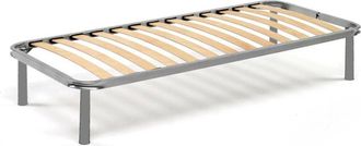 Talamo Italia Einzelbettbasis Manila, Orthop&auml;dische Basis aus Birkensperrholz mit 13 Latten, 100% Made in Italy, Cm 90x190h 34 - Talamo Italia