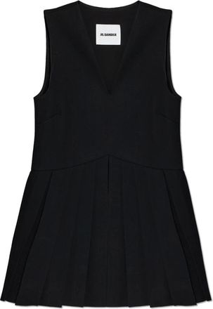 Jil Sander Femme, Tops, Noir, Taille: 38 FR Wool Top