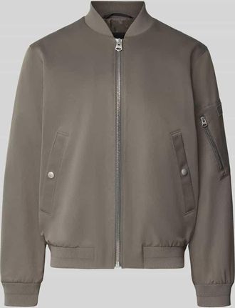 Marc O'Polo Regular Fit College-Jacke mit Baumwoll-Anteil