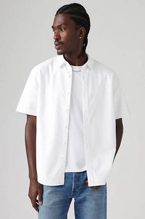 Levi's Chemise Boutonnée Manche Courte Authentic - Homme - Blanc / Bright White - 2XL
