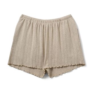 Sofie Schnoor Beige Melange Hazelsw Shorts - - Shorts - Damen - Beige - XL