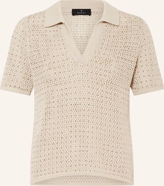 Monari Monari Strickshirt Mit Schmucksteinen grau