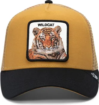 Goorin Brothers Trucker Cap The Wildcat Tiger Mustard Gelb Schwarz, Size:OneSize