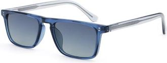 Generic Lunettes De Soleil Polaris&eacute;es &Agrave; Monture Carr&eacute;e For Hommes Et Femmes, Id&eacute;ales For La Conduite, Les F&ecirc;tes Et Le Sport.(Blue)