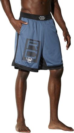 Reebok Herren Combat Boxing Shorts Kurze Hose, Blau (BRABLU), XS