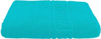 Julie Julsen 50 x 80 cm Gästetuch in Premium Qualität 900 gm2 in aktuellen Farben und 3 Größen aus Baumwolle Design Spirale Türkis