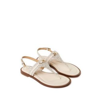 Michael Kors Sandale plate &agrave; monogramme