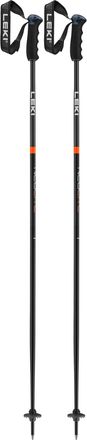 Leki Damen, Herren Skistock Neolite Airfoil Black-Dark Anthracite-Neonorange 125