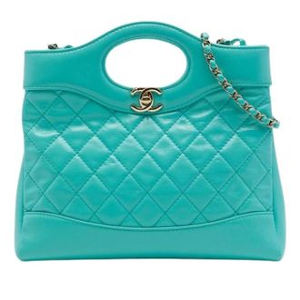 Chanel Pre-owned 31 Satchel - - Pre-owned - Damen - Blau - ONE SIZE