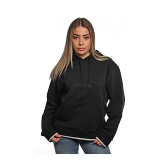GCDS Gcds, Femme, Sweatshirts et sweats &agrave; capuche, Noir, Taille: 42 FR B2Ew1905Jd1 Sweat &agrave; capuche