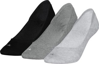 Calvin Klein CK WOMEN FOOTIE LC 3P