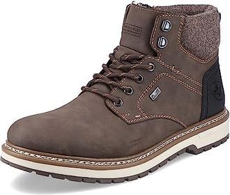 Rieker Homme Bottines F3812, Monsieur Bottines &agrave; Lacets,Hydrofuge,riekerTEX,Chukka Boot,Demi-Bottes,Botte &agrave; Lacets,Marron (Braun / 25),43 EU / 9 UK