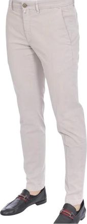 Siviglia Homme, Pantalons, Beige, Taille: W35 Tasca America Pima Pantalons