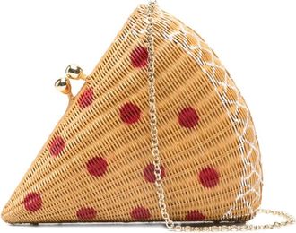 Serpui Serpui, Femme, Sacs, Beige, Taille: ONE Size Pizza Honey Clutch