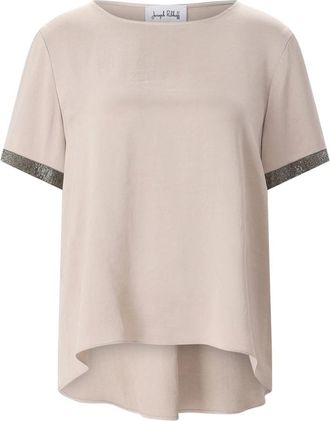 Joseph Ribkoff Femme, Blouses et Chemises, Beige, Taille: 44 FR 261116 Top