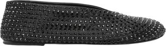 Khaite Ballerines Marcy orn&eacute;es de cristaux - Femme - Chaussures - Noir - Taille: 38 1/2 EU