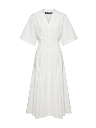 Jacquemus Robe Courte - Blanc