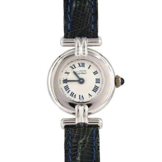 Cartier Pre-owned Must Colisee Silver Quartz - Femme - Pre-owned - Gris - Taille: ONE Size