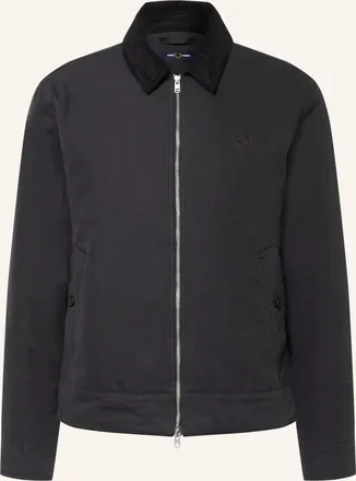 Fred Perry Jacke schwarz