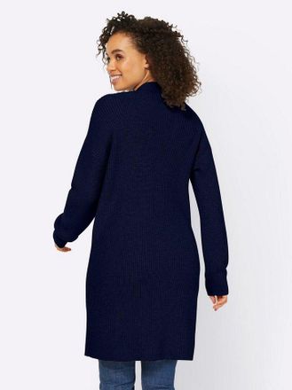 Heine Strickjacke Strickjacke Langarm Perlfang
