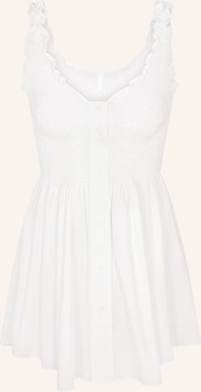 SKIMS Skims Lounge-Kleid Poplin Apparel weiss