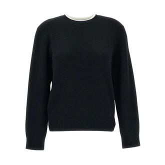 Loulou Studio Damen, Strickwaren, Schwarzk, XSGr&ouml;&szlig;e