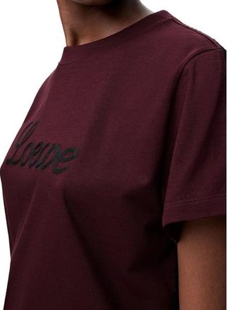 Loewe T-shirt d&eacute;contract&eacute; en coton